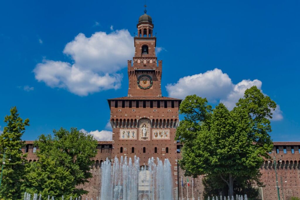 Walking the Battlements: My Morning Tour of Sforza Castle - Bellas Bold ...