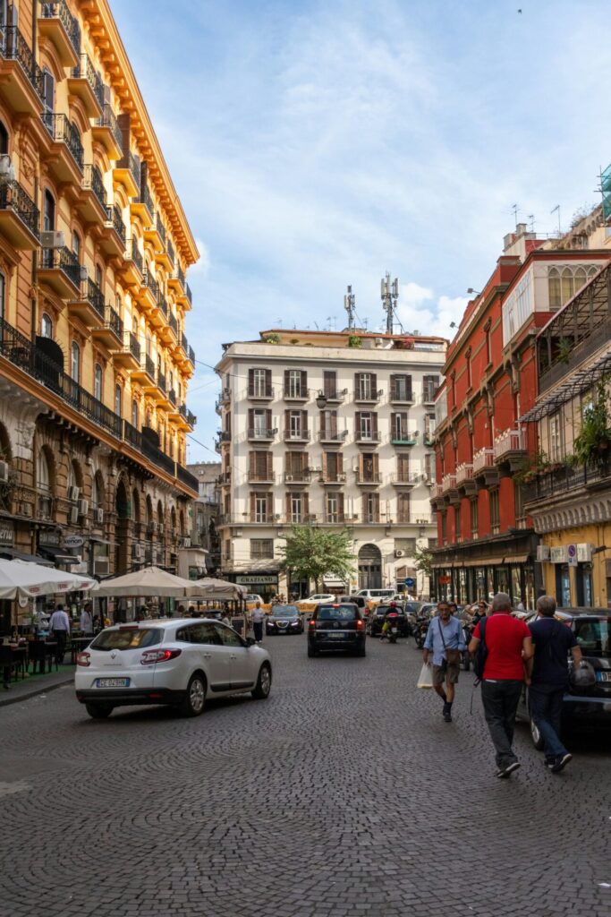 The Vibrant Heart: Street Life in Naples' Ancient Grid - Bellas Bold ...