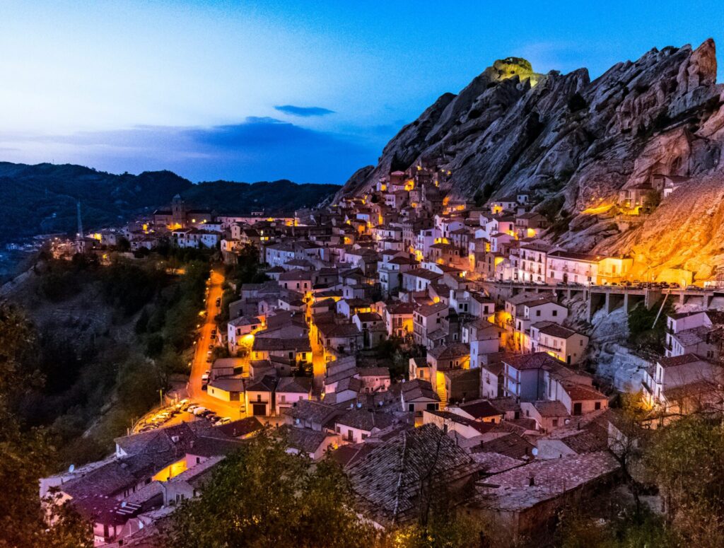 Highest Village in Basilicata: Stone Houses Carved into Mountains ...