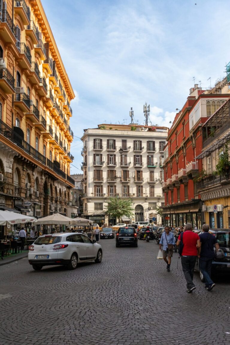 The Vibrant Heart: Street Life in Naples' Ancient Grid - Bellas Bold ...