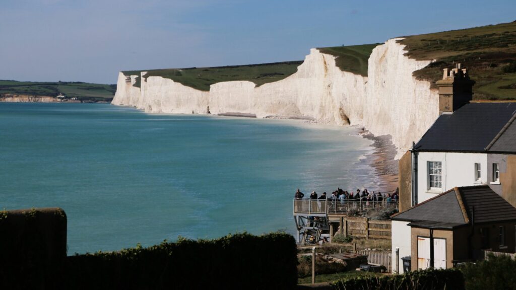 The Blindingly White Cliffs That Look Like They Belong in the Caribbean ...