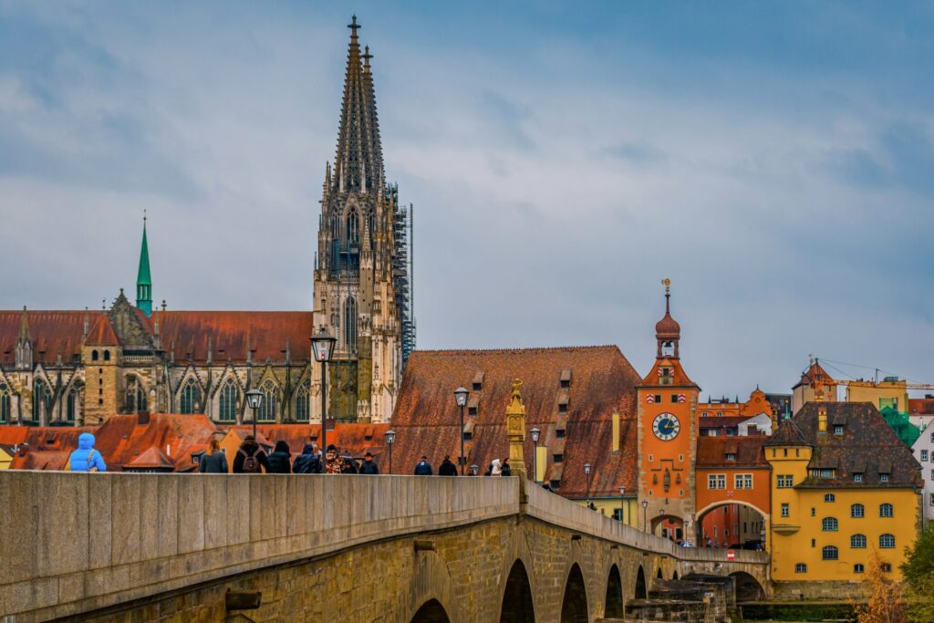 Regensburg's Medieval Marvel (UNESCO): My Walk Across the Stone Bridge ...